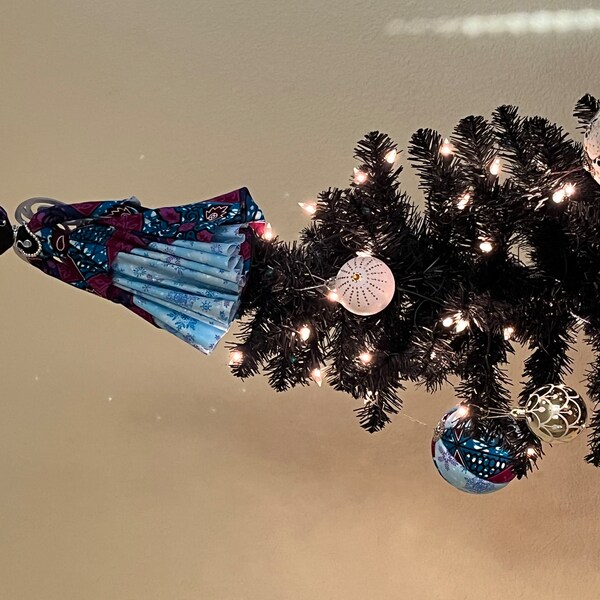 Christmas Tree Black Angel, African American Angel Tree Topper or Large ...