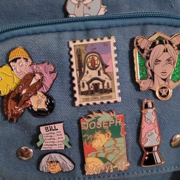 Blupee & Bubbul Gem Enamel Pin - Bobble Interactive Pin - Cute Bunny ...