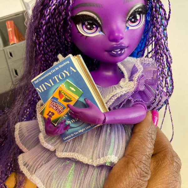 Miniature Back to School Item Templates { 8 Style Miniature Boxes ...