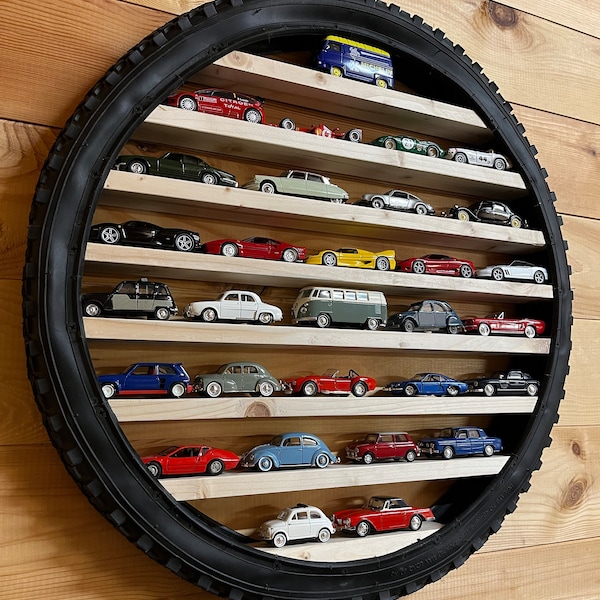 Wheel Shelf for Small Cars: Fun and Original Organization - Etsy UK