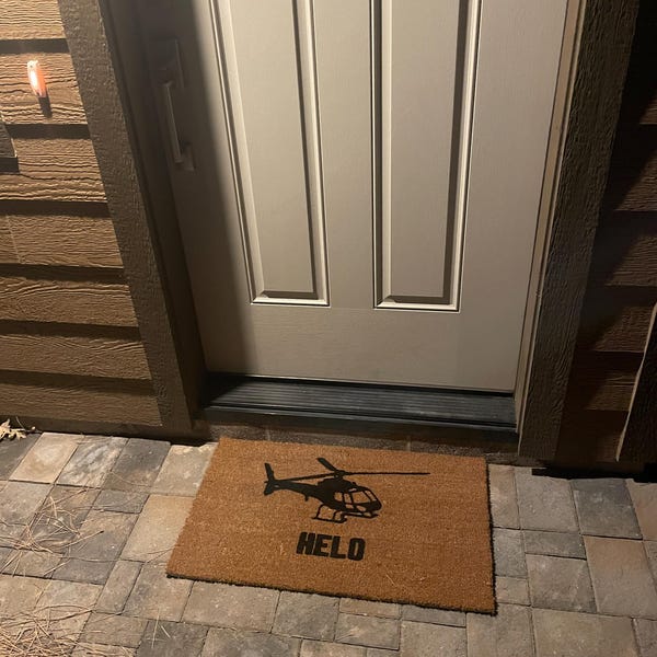 Home Sports Welcome Mat With Your Team of Choice / My Sports Doormat ...