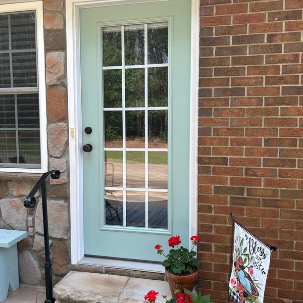 Single Post Ornamental Hand Rail 1 or 2 Step Railing for Stairs Steel ...