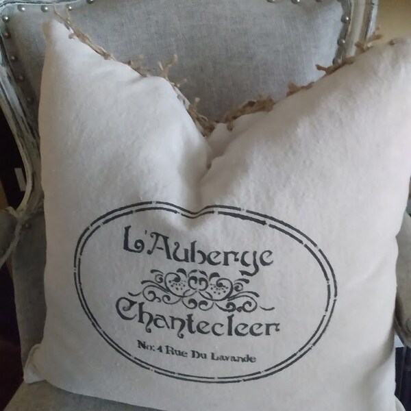 Americana Decor-stencils-the French Inn 12 X 12 - Etsy