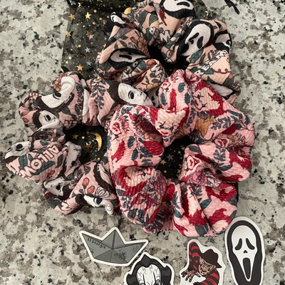 Halloween Hair Ties,horror Hair Bands,hair Ties,horror Hair Bows, Top ...