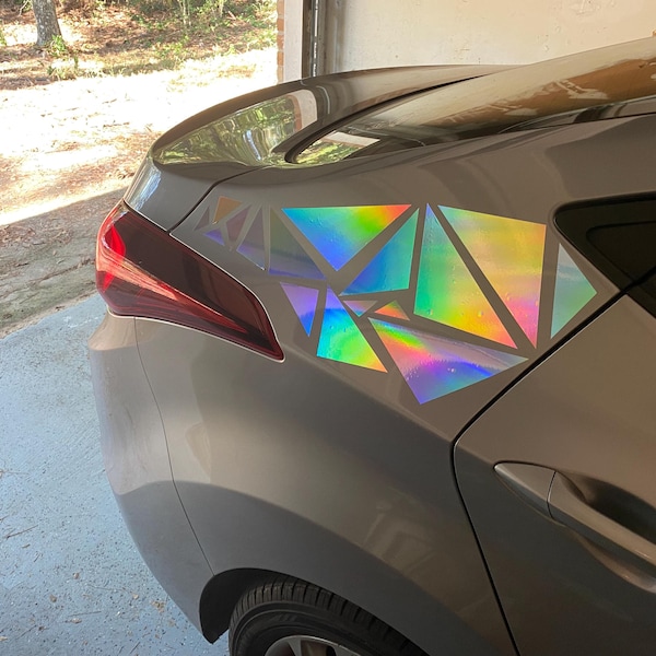 Triangle JDM Car Decal Sticker / Triangle Side Vehicle Wrap / Truck Car ...