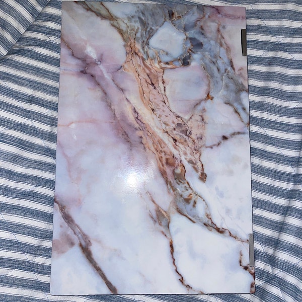 Light Pink Natural Marble Texture Laptop Skin, MacBook Skin, Computer ...