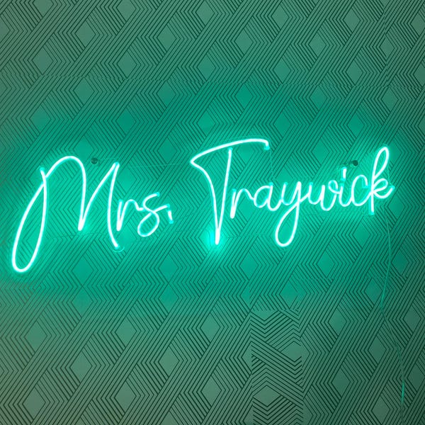 Classy and Catchy Custom Neon Sign Aesthetic Wall Decor | Customized ...