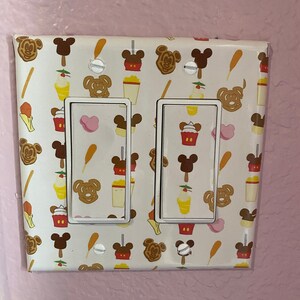 Dual Toggle Mickey Lightswitch | Etsy