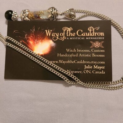 Protection Necklace, Witchcraft Amulet, Wicca Jewelry, Witchy Necklace ...