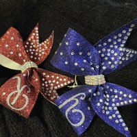 BFF Customized Cheer Bow Set - Etsy Canada