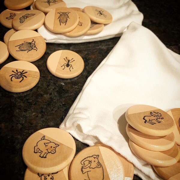 Custom Wooden Peg Families Simple Peg Families Wooden Toy Pegs Peg ...