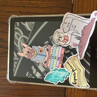 Thriller Book Sticker, Small Gifts, Gifts for Book Lovers, Thriller ...