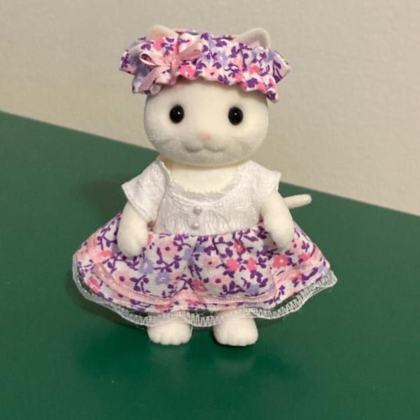 DRESS for MOTHER Calico Critters Animal Doll Figure - Sweet Spring ...