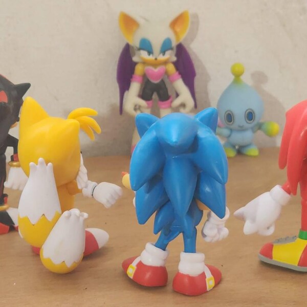 Sonic the Hedgehog Characters Ceiling Fan/light Pull Chains - Sonic ...