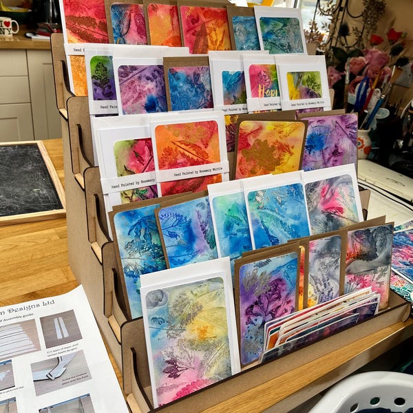 MDF Card Stand - 3 to 7 Tiers - Etsy