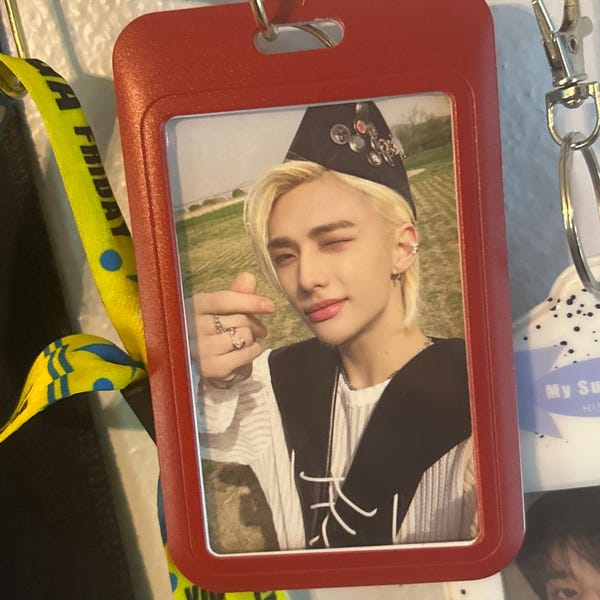 Photocard Holder | ID Badge Holder | Bus Pass Cover | Sliding Card ...