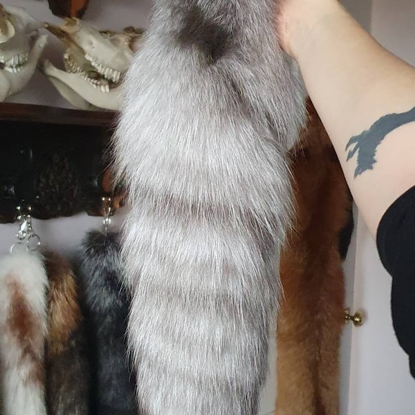 Eco Friendly Arctic Fox Tails - Etsy