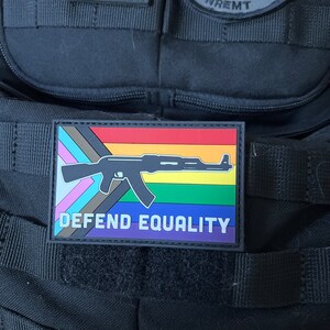 Defend Equality Trans Flag and Rifle Hard Enamel Pin - Etsy