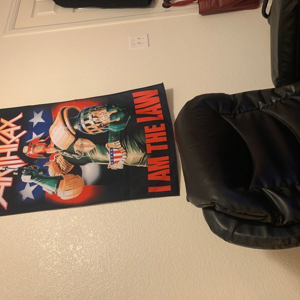 ANTHRAX Flag: I Am the Law - Textile Licensed Poster Flag - Etsy