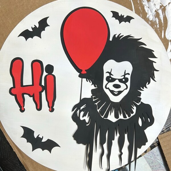 Horror Characters Door Sign Svg, Halloween Door Hanger Svg, Halloween ...