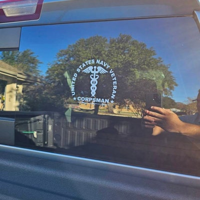 US NAVY FEMALE Veteran Decal Usn United States Military Armed Forces ...