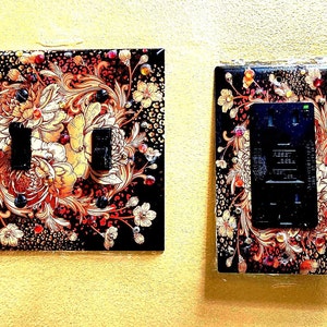 Metal Light Switch Cover, Light Switch Plate, Outlet Cover, Wall Plate ...