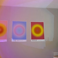 Retro Smiley Face Wavy Poster Groovy Boho Pop Art Print Chic Aesthetic ...