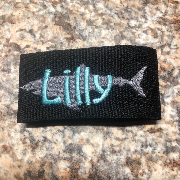Personalized Embroidered Scuba BCD Name Tag Badge - Etsy