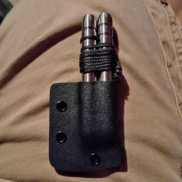 5pc Steel Awl Spike Set With Kydex Sheaths - Etsy
