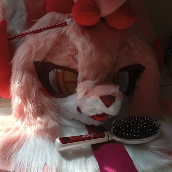 Cute Short Snout Head Base, Furry Fursuit, PLA 3D Print (kemono Series ...