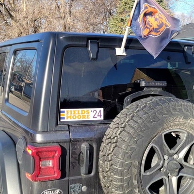 Da Bears Bumper Sticker Chicago Bears Auto Decal - Etsy