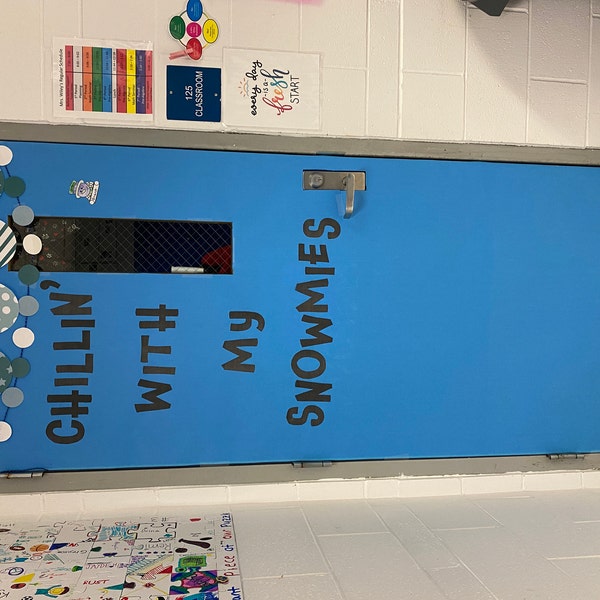 Snowman Christmas Bulletin Board Kit || December Bulletin Boards ...