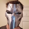 Metallic Phantasm Doom Casey Jones Mask Silver 3D Printed Halloween ...