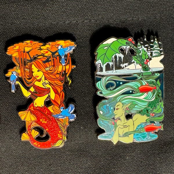 GRADE B Wicked Unicorn B Rainbow Metal Anodized Enamel Pin - Etsy