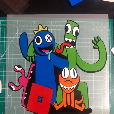 Rainbow Friends SVG, Rainbow Friends PNG, Sublimation, Transfer, Cricut ...