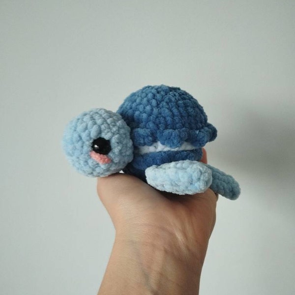 Mini Macaron Turtle Crochet Pattern Mini Size Download Beginner Friendly Amigurumi PDF Stuffed ...