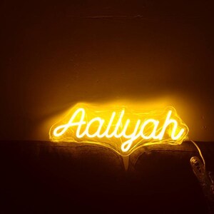 Custom Neon Sign Inspire Neon Sign Light Office Living Room - Etsy