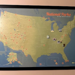 Arizona State Parks & Federal Lands Map 18x24 Poster - Etsy