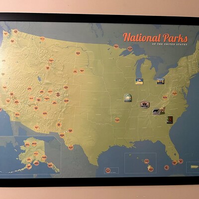 Adirondack Fire Tower Challenge Map 11x14 Print - Etsy