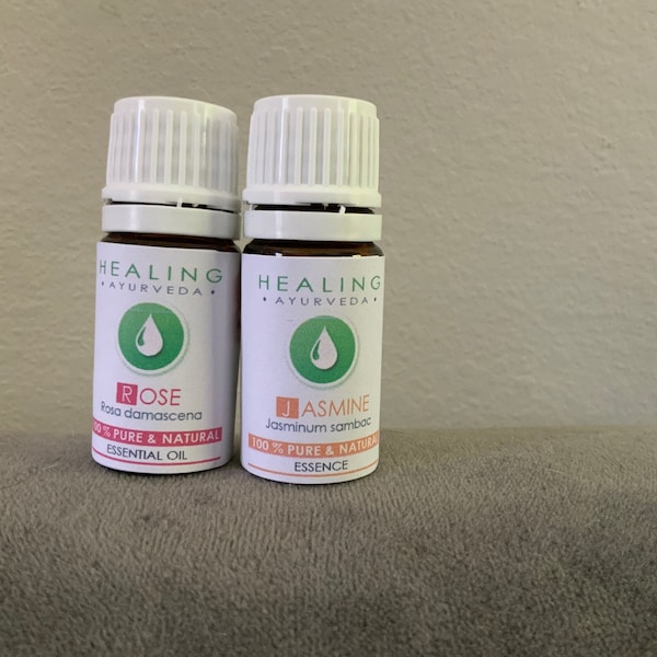 Pure Rose Oil- 100% Rose Otto- Undiluted Rose Essential Oil- Rosa ...