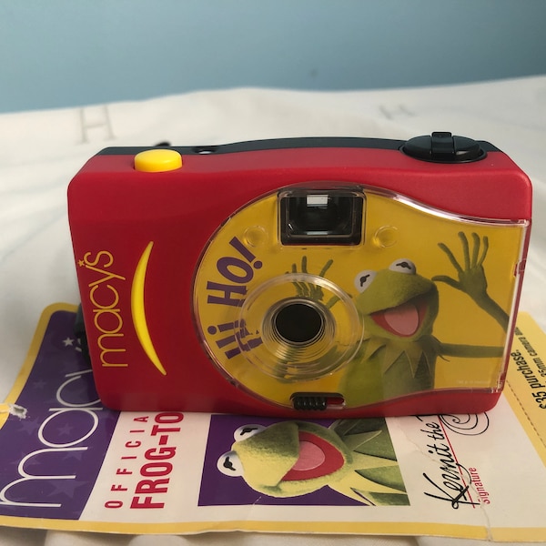 Rare Vintage Sesame Street Elmo Red Pocket 110 Flash Camera Outfit Film ...