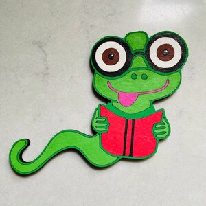 Bookworm Laser Cut Out Unfinished Wood Shape Craft Supply - Etsy