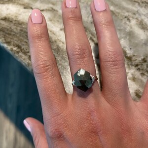 Chai Ring Sterling Silver Filled Wire Wrapped Ring With Hand - Etsy