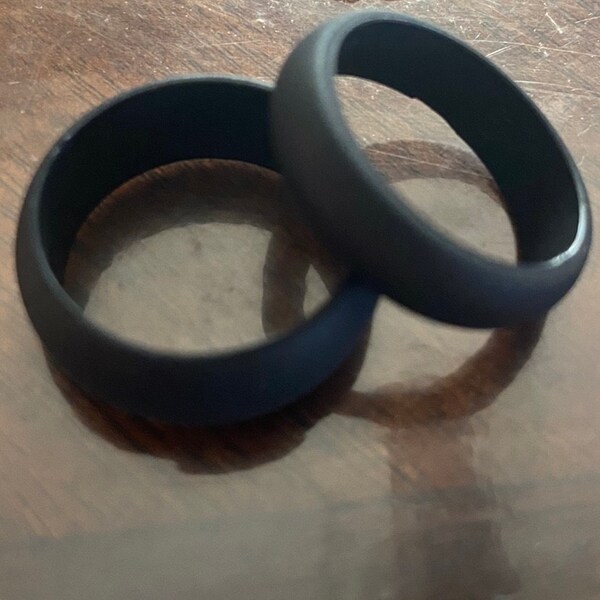AERA Silicone Wedding Band: Hypoallergenic Active Ring for Him & Her ...