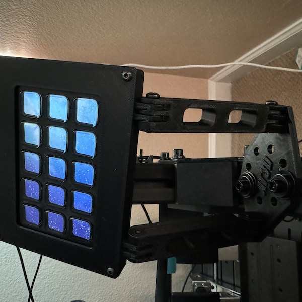 Stream Deck Mount for for 8020 Sim Rig / 40 Series Profile - Reversible ...