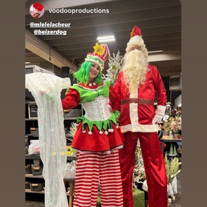 Circus Mime Stilt Costume - Etsy