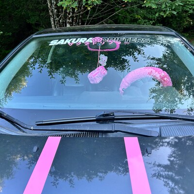 Sakura Drifters Stacked JDM Cherry Blossom Petals XL Rear Windshield ...