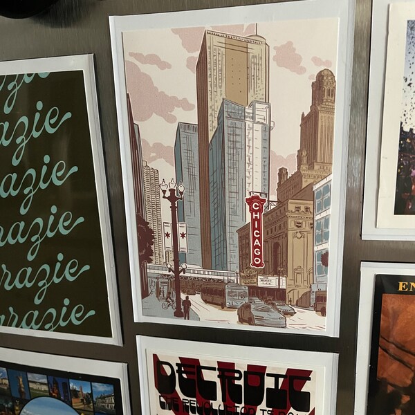 Chicago Loop Postcard - Etsy