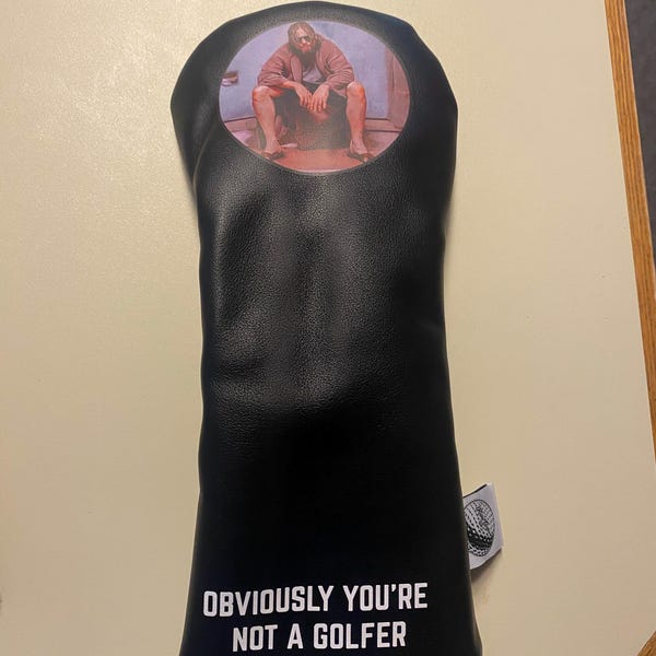 Masters Tournament Themed “peachy” Golf Driver Headcover Head Covers by ...