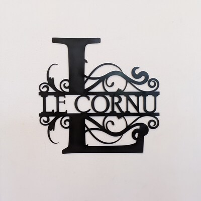 Split Monogram Svg, Split Letter Svg. Alphabet Svg Files for Cricut ...